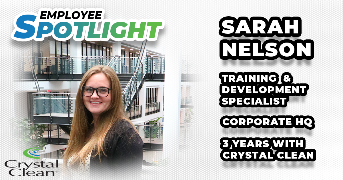 Employee Spotlight - Sarah Nelson | Crystal Clean