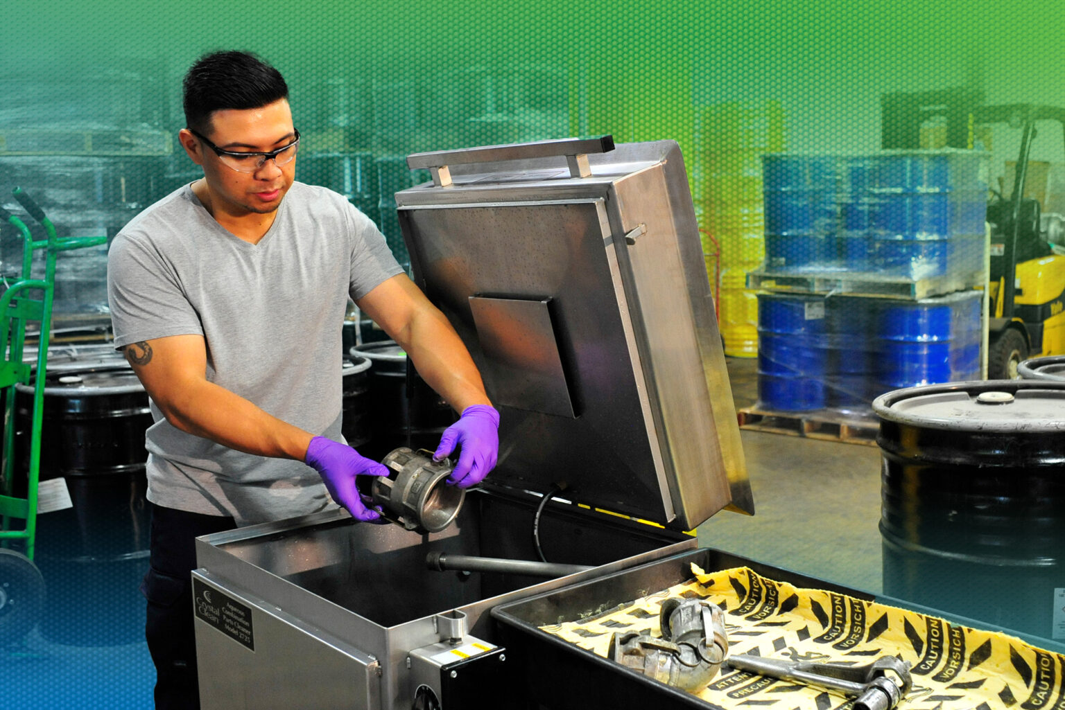 Parts Washer Equipment & Servicing in Dallas, TX | Crystal Clean